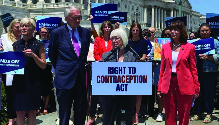 Democrats in Congress renew push to protect access to birth control