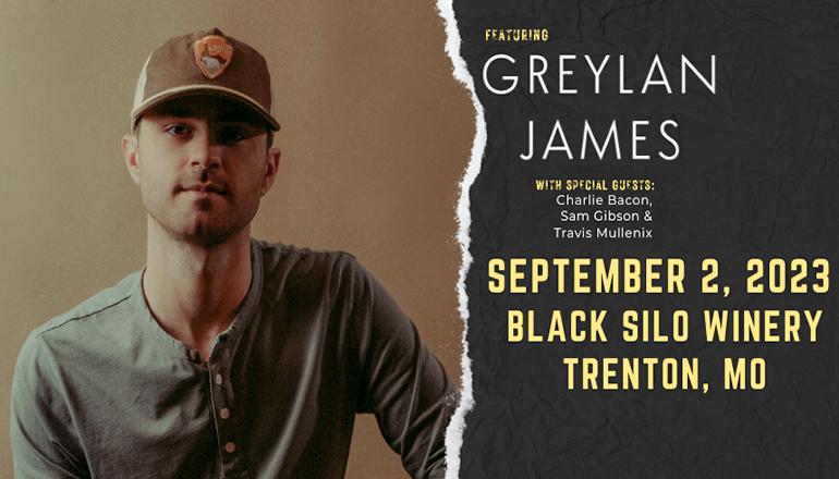 Audio: Country artist Greylan James set to perform September 2nd at ...