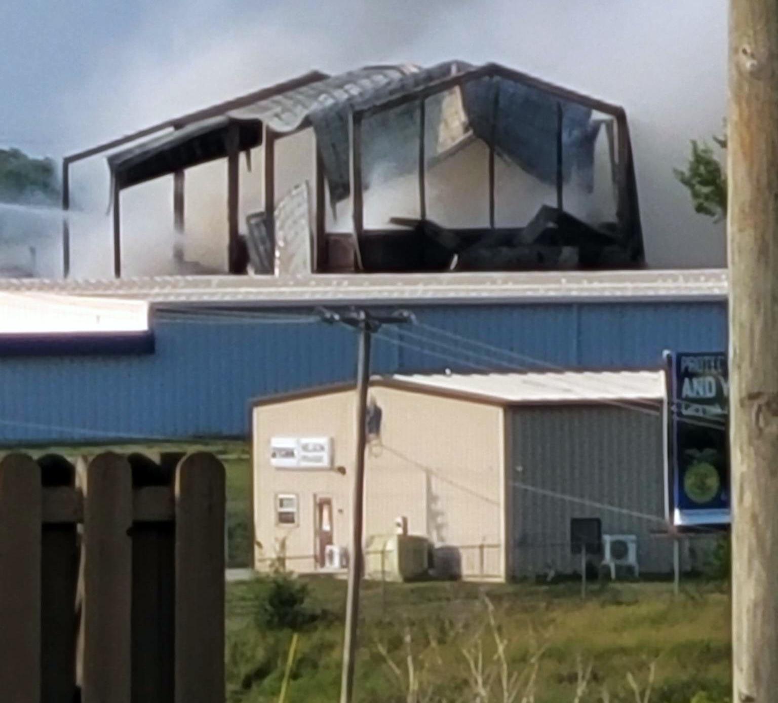 Fire that destroyed Waste Management in Bethany under investigation