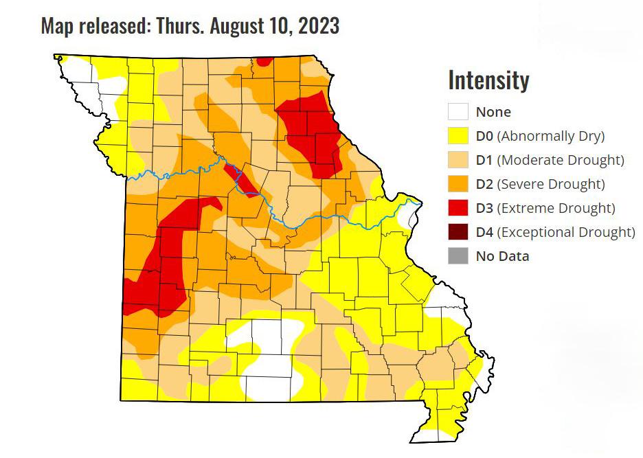 Drought conditions show improvement in Green Hills and across the state