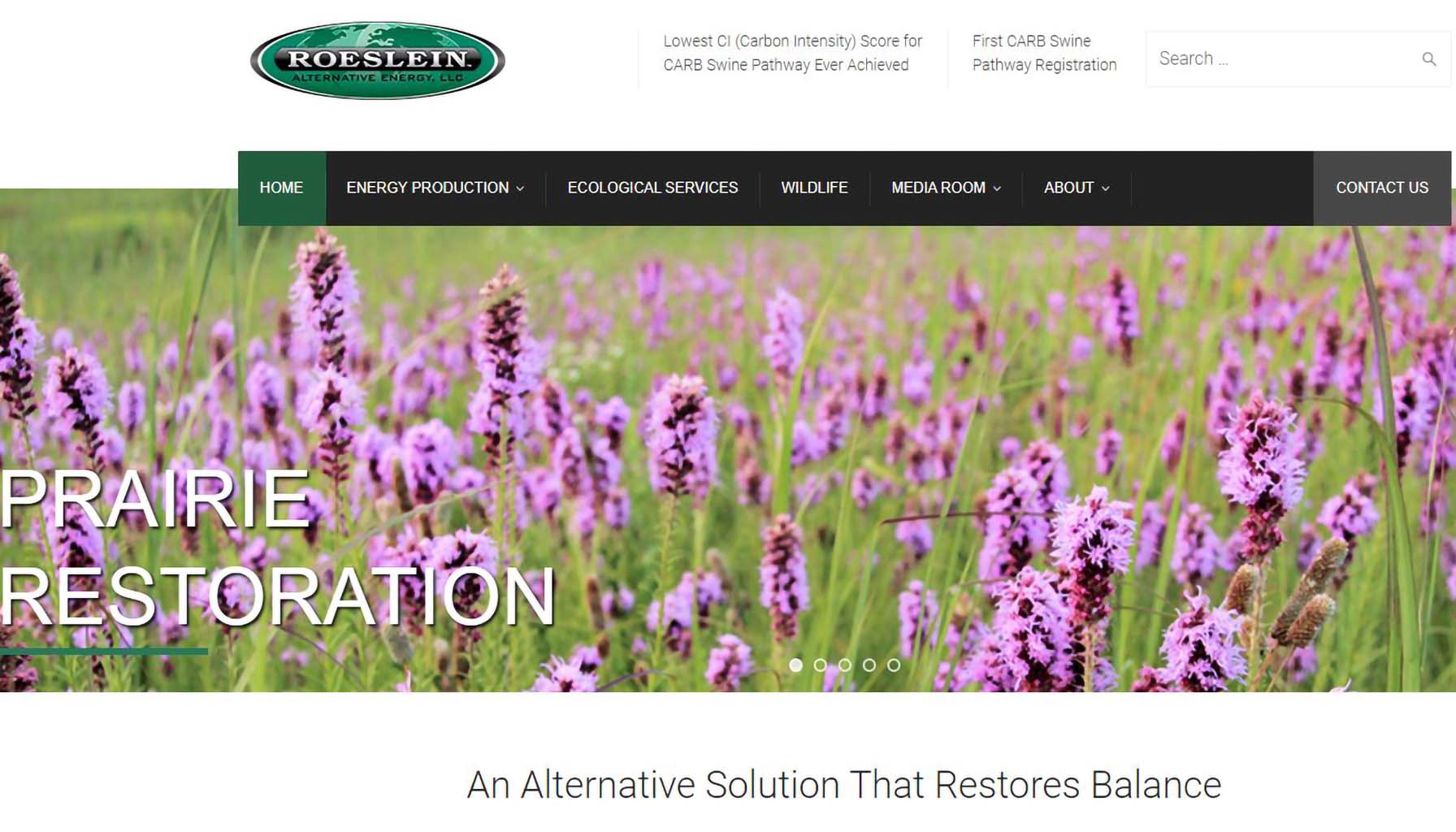 Roeslein Alternative Energy unveils plans for Horizon II Project in ...