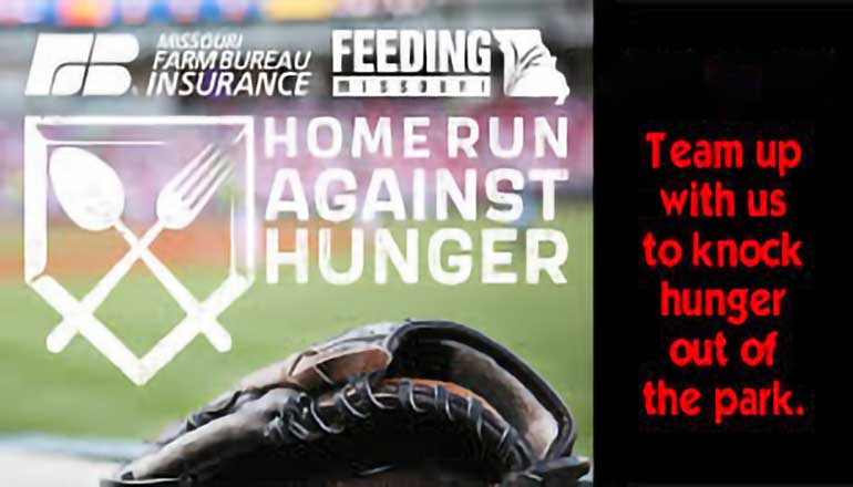Donate to MOFBI's Home Run Against Hunger this month