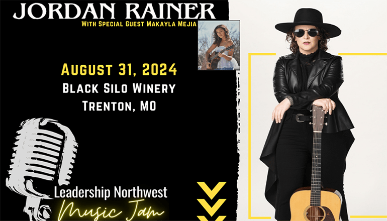 Jordan Rainer to headline Leadership Northwest Music Jam this August