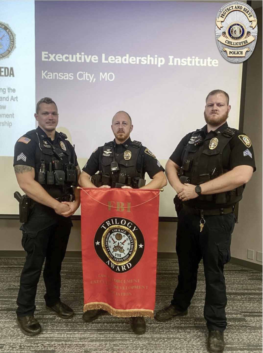 Chillicothe police sergeants Dysart, Sandner, McCurry earn FBI Trilogy ...