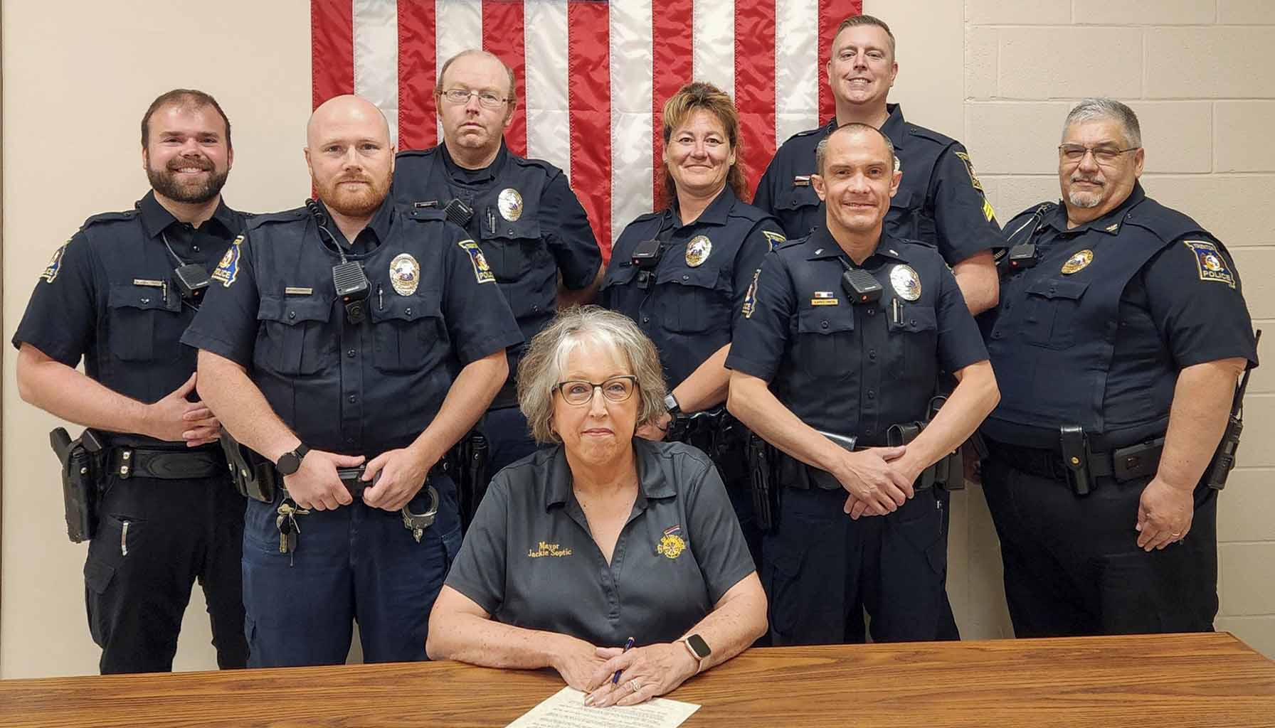 Trenton Mayor signs proclamation for National Police Week