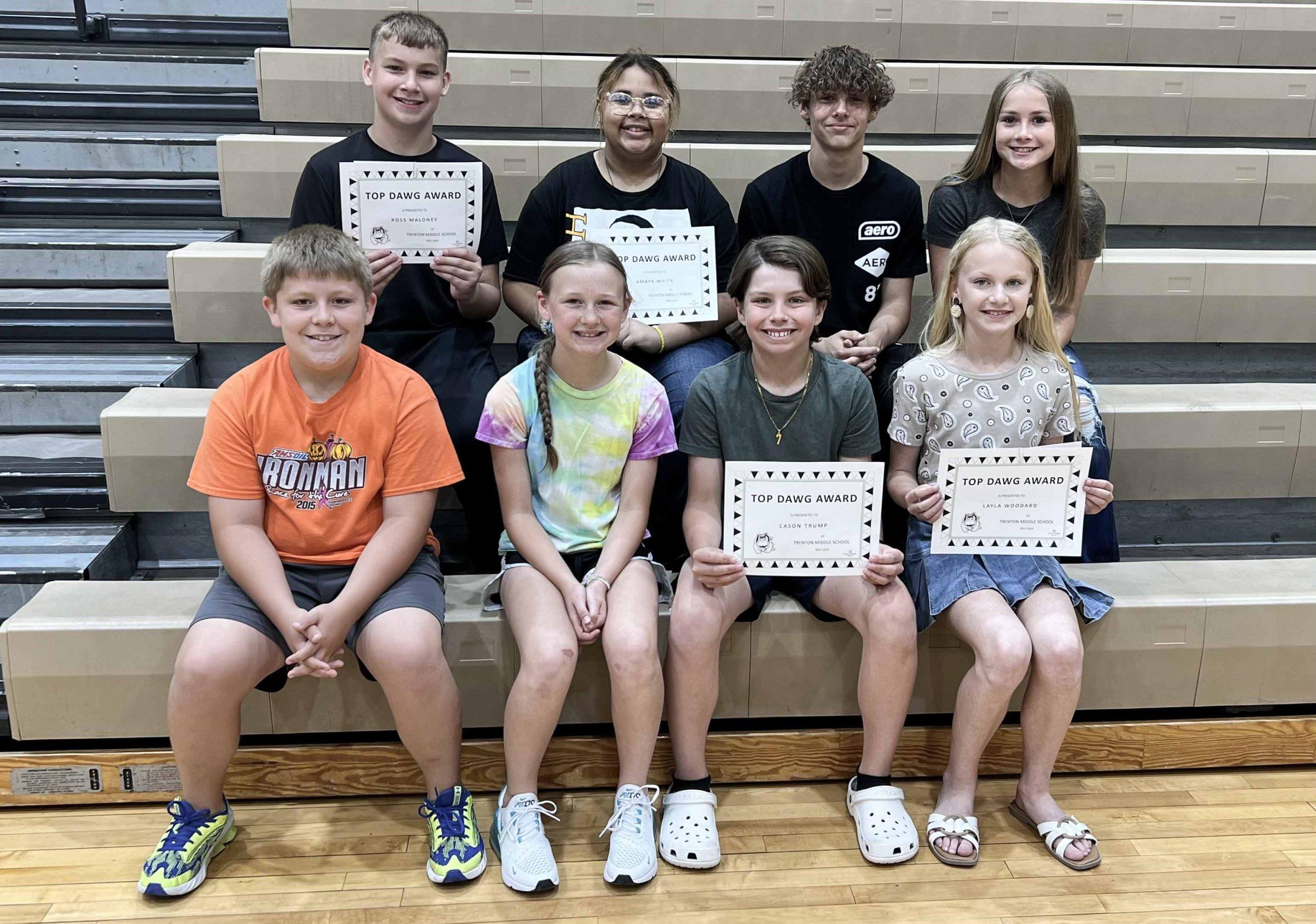 Trenton Middle School awards celebrate students' achievements