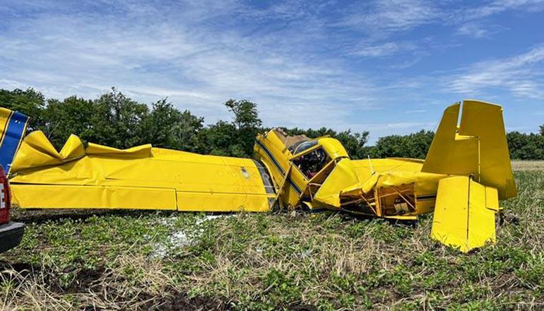 Single Engine Plane Crash Injures Pilot In Harrison County