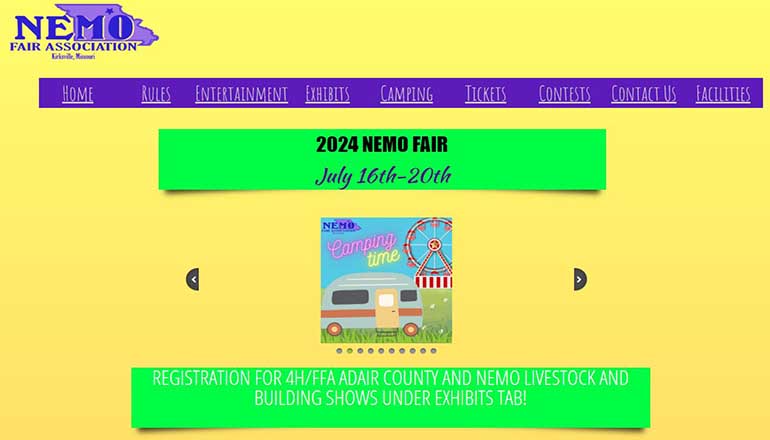 Kirksville’s Northeast Missouri Fair to run July 13-20, 2024