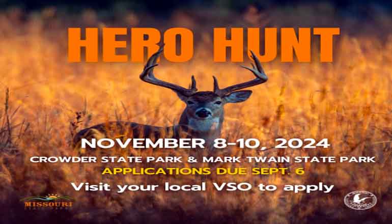 Apply now for Missouri's veteran deer hunts in November