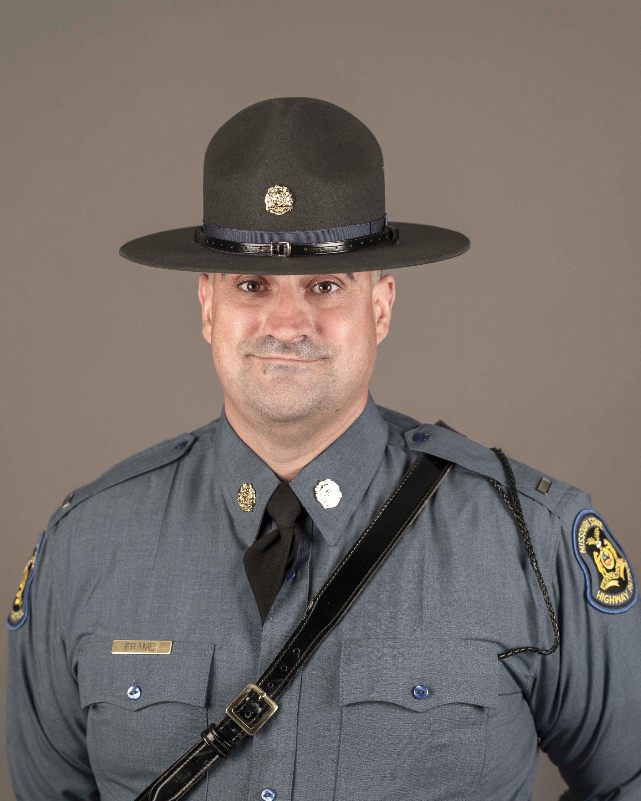 Sergeant Cody Frame promoted to lieutenant in Training Division