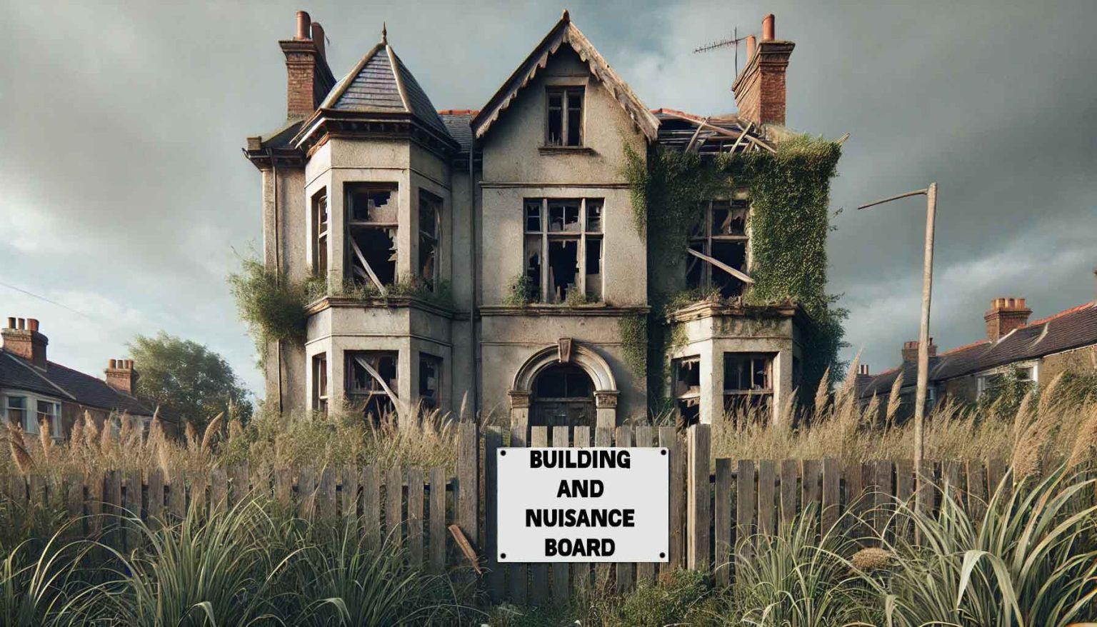 Board moves five sites toward dangerous building status