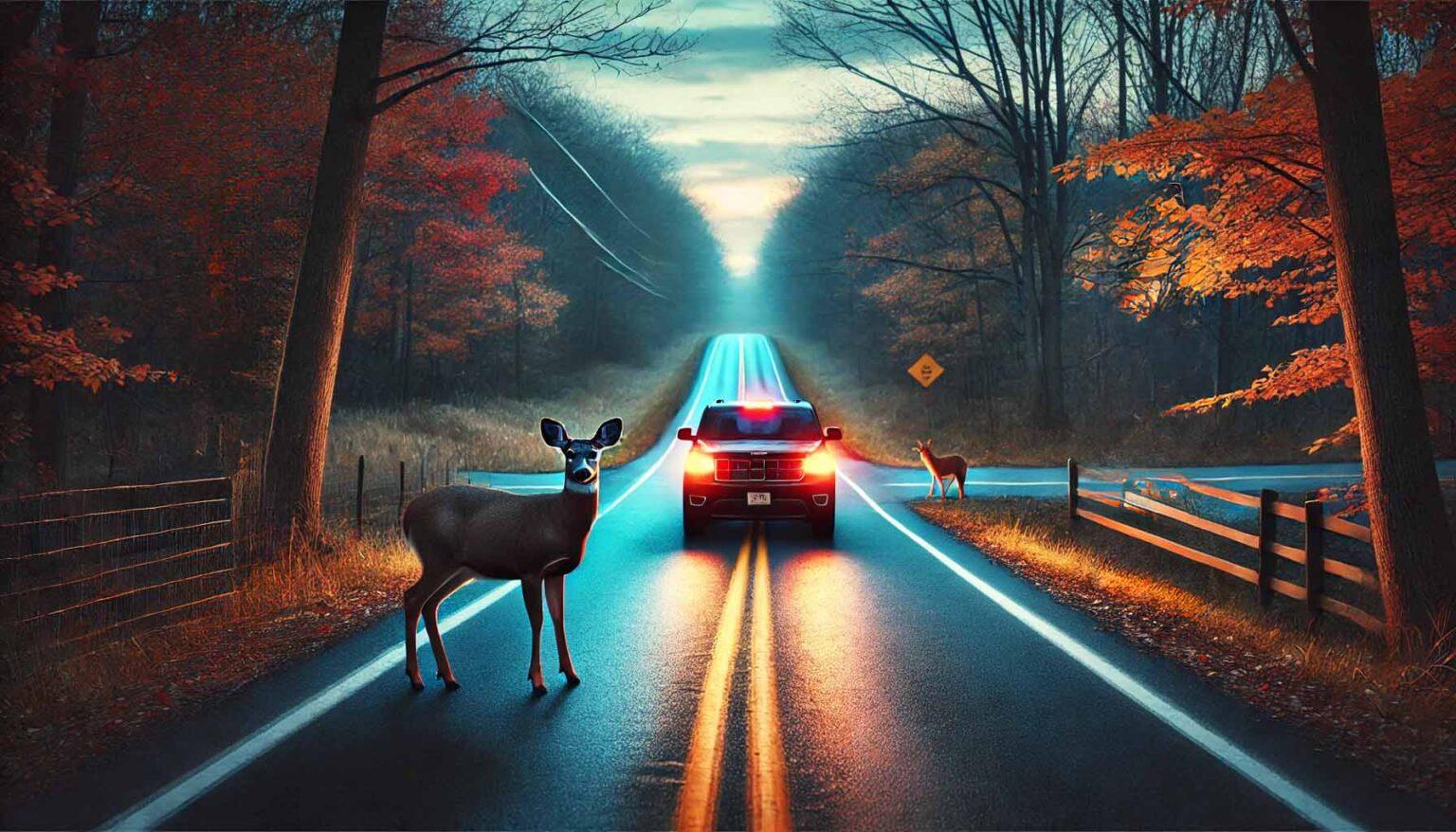 Mercer woman injured after car strikes deer on Highway 65