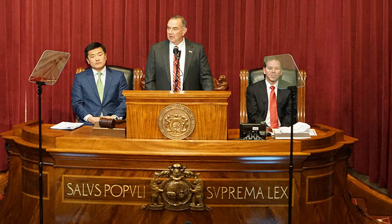 Governor Mike Kehoe delivers first State of the State Address