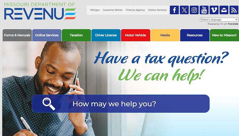 Missouri Department of Revenue starts e-filing for state tax returns