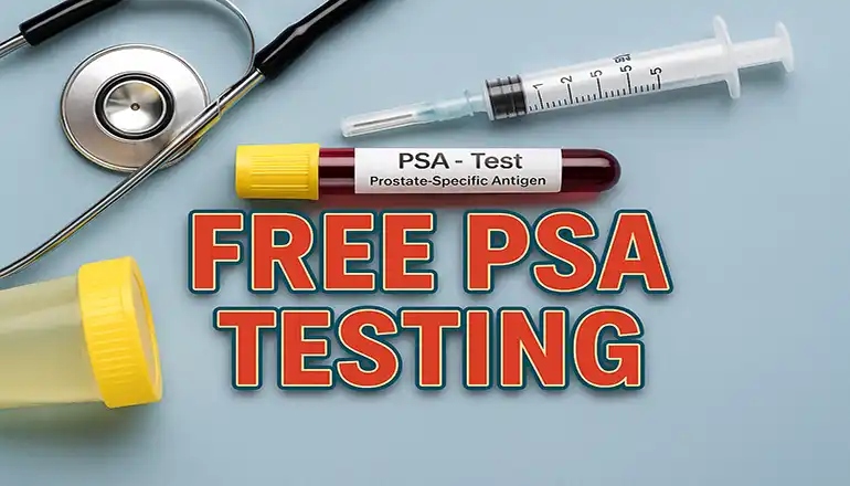 Free PSA tests offered in June at Livingston County Health Center