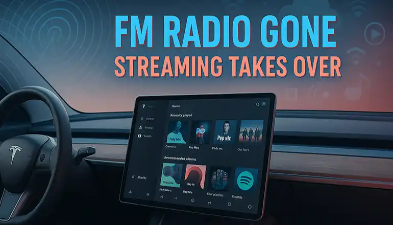 Tesla removes FM and AM radios from new entry-level EVs